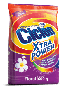 Ciclón Xtra Power Floral | Detergente en Polvo | Ciclón