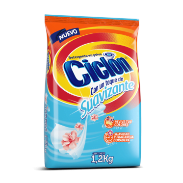 Ciclón Xtra Power Floral | Detergente en Polvo | Ciclón